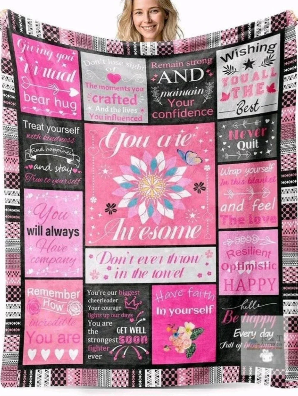 Bedding | You Are Awesome Get Well Blanket | Poshmark